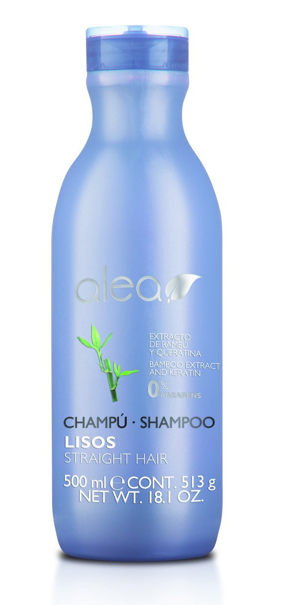 Alea Straight Hair Shampoo with Bamboo Extract & Keratin 18.1oz / 500m