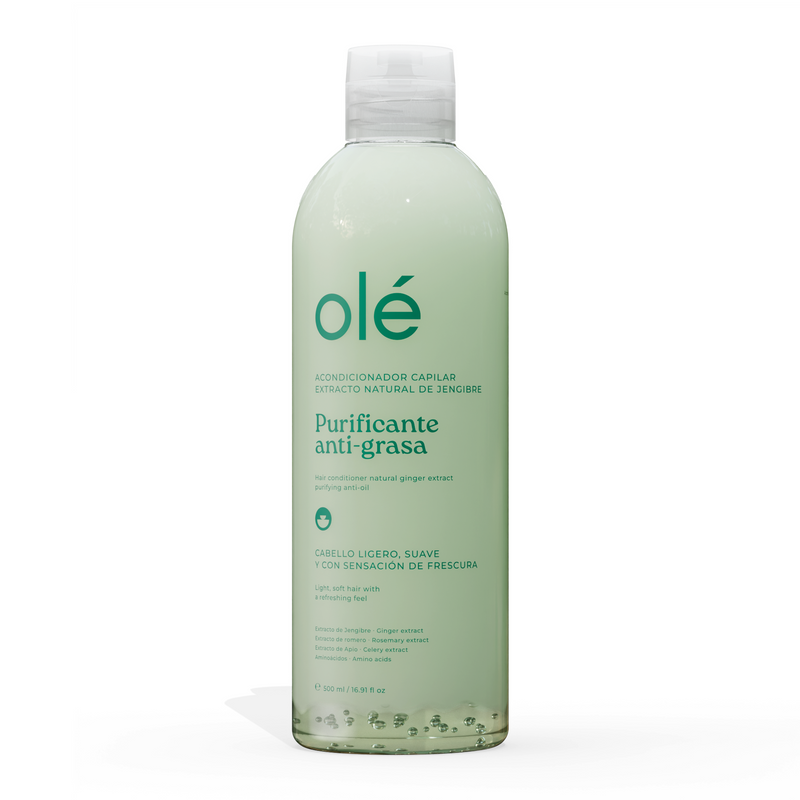OLÉ Ginger Extract Hair Conditioner – Purifying & Control-Grease Formu