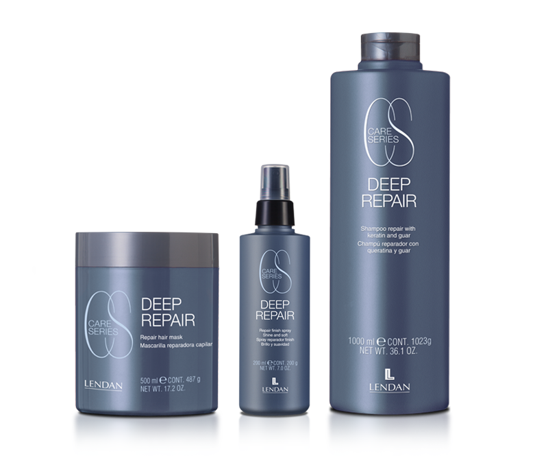 LENDAN - Care Series - Deep Repair Big Kit, Repairing Shampoo 1000ml